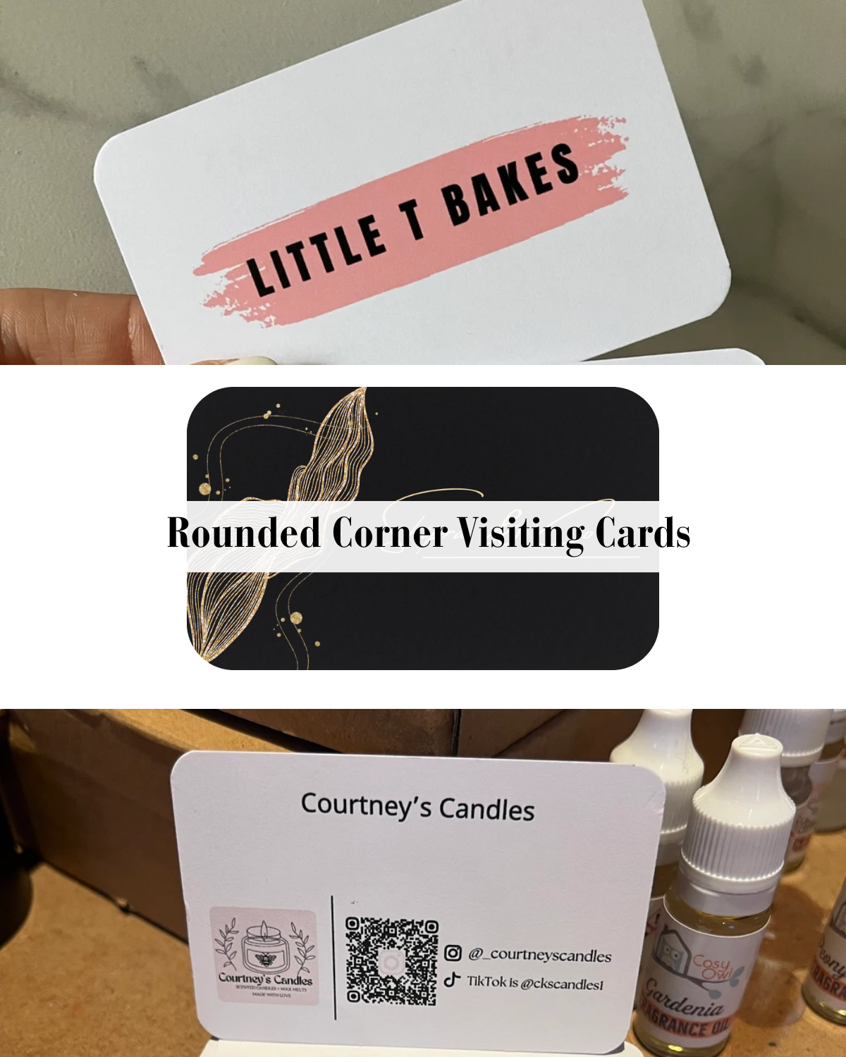 Standard Visiting Cards - Personalized business cards with a ...